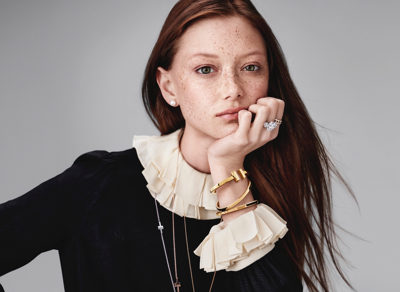 Tiffany & Co.「T」系列发布全新风格大片 – NOWRE现客