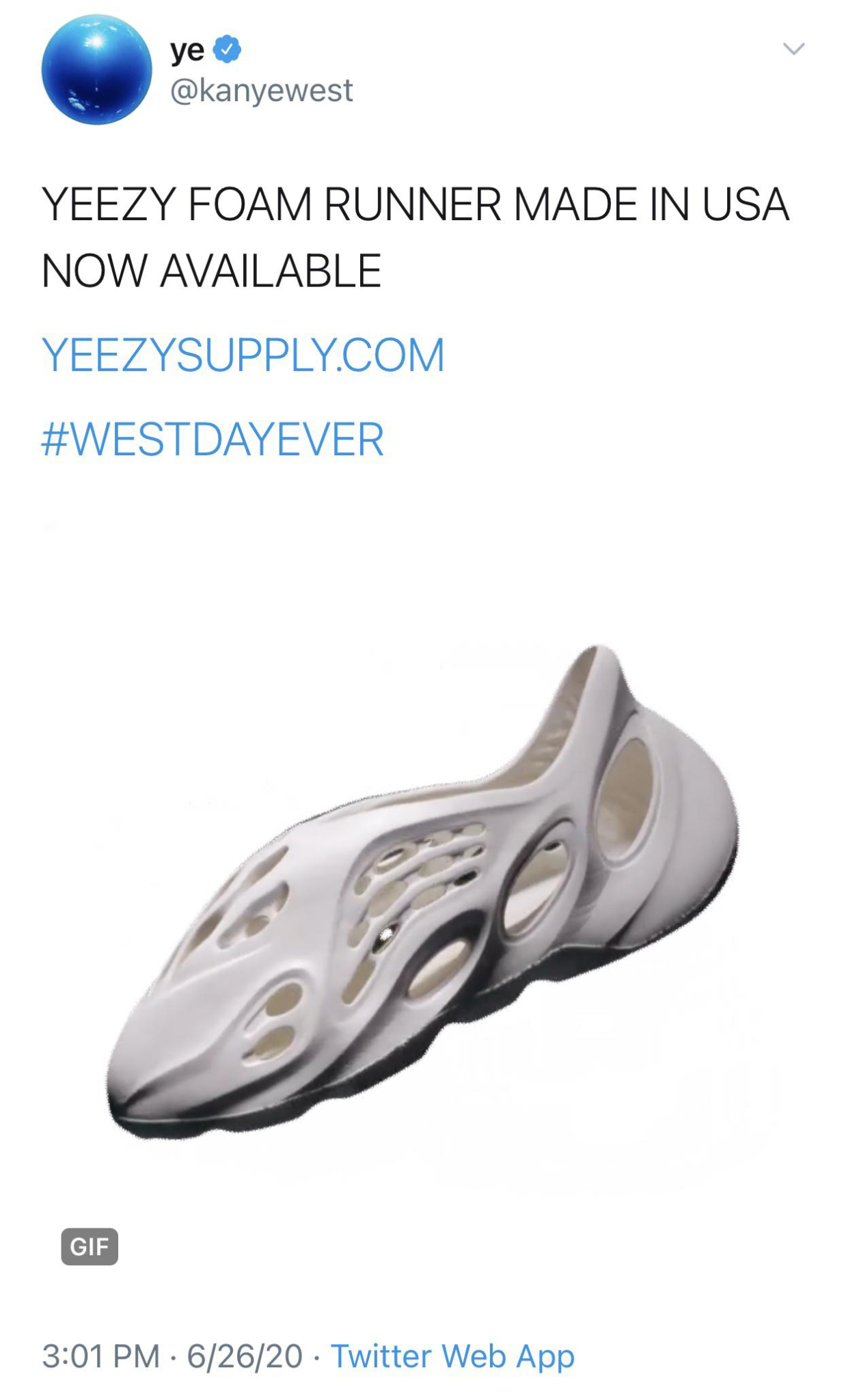 YEEZY 系列最有「含金量」的设计，是这双洞洞鞋？ – NOWRE现客