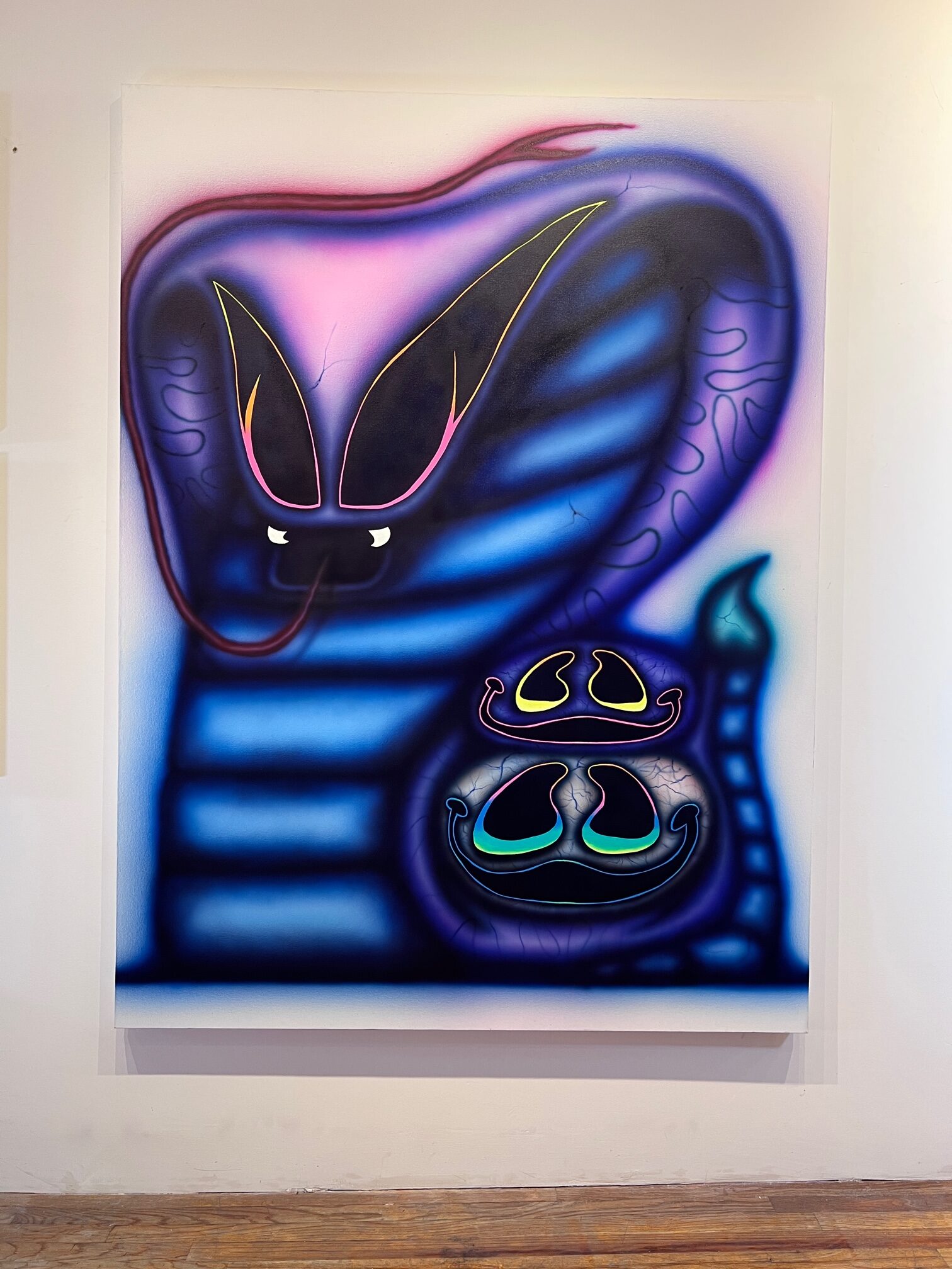 APPortfolio x 艺术家 Erik Foss 霓虹眼镜蛇系列雕塑发布 – NOWRE现客