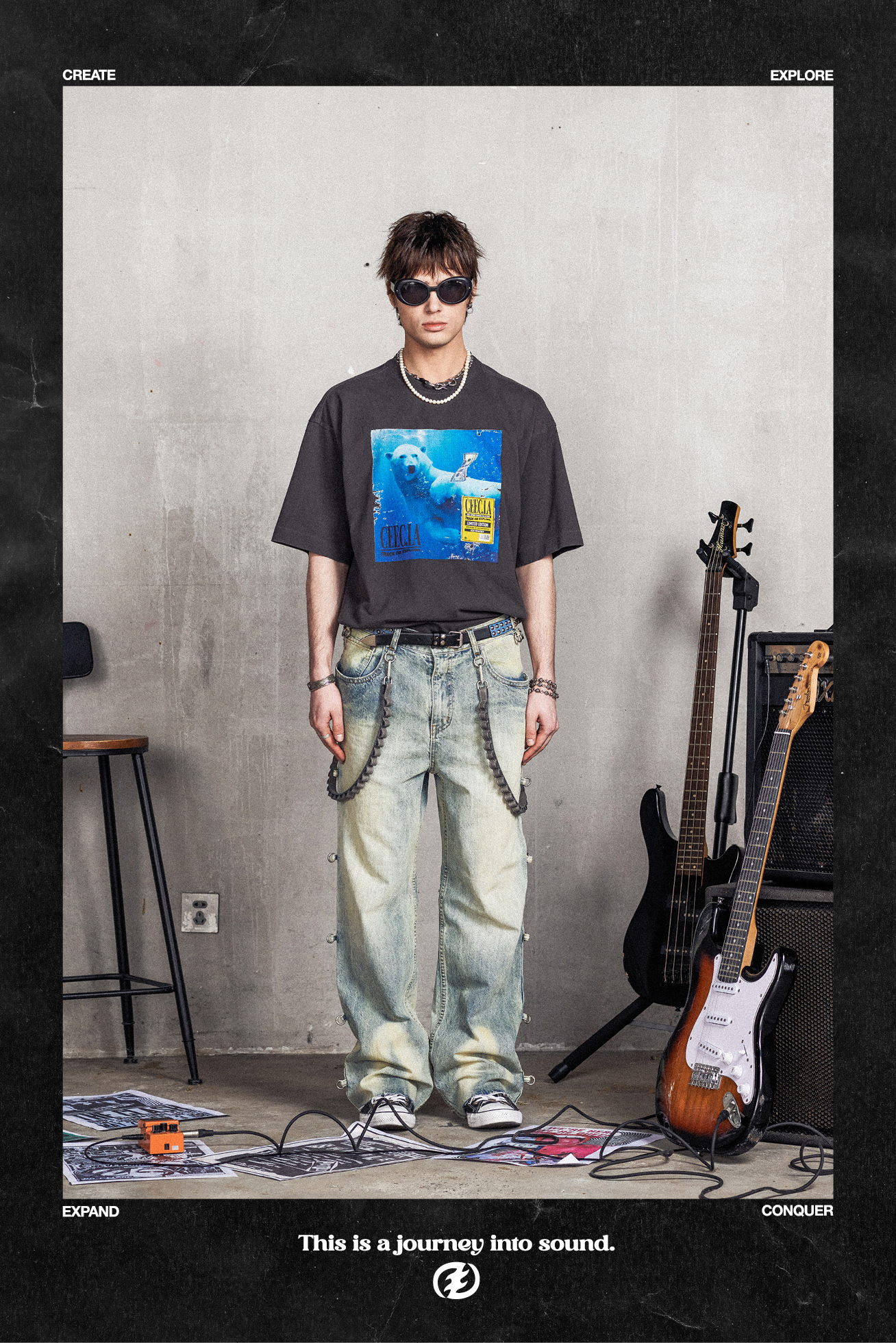 CEEC 23SS 系列新品释出，携摇滚精神于街头浪潮探险 – NOWRE现客