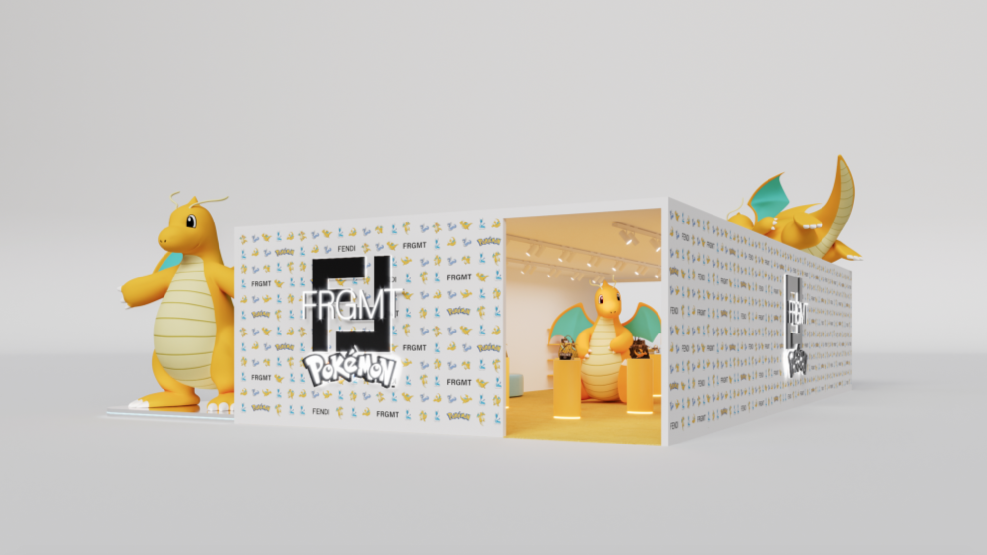 FENDI x fragment design x Pokémon 合作系列释出 – NOWRE现客