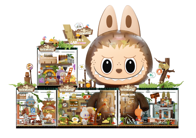 万众期待下，「爆改」成积木的 LABUBU 终于亮相了！ – NOWRE现客