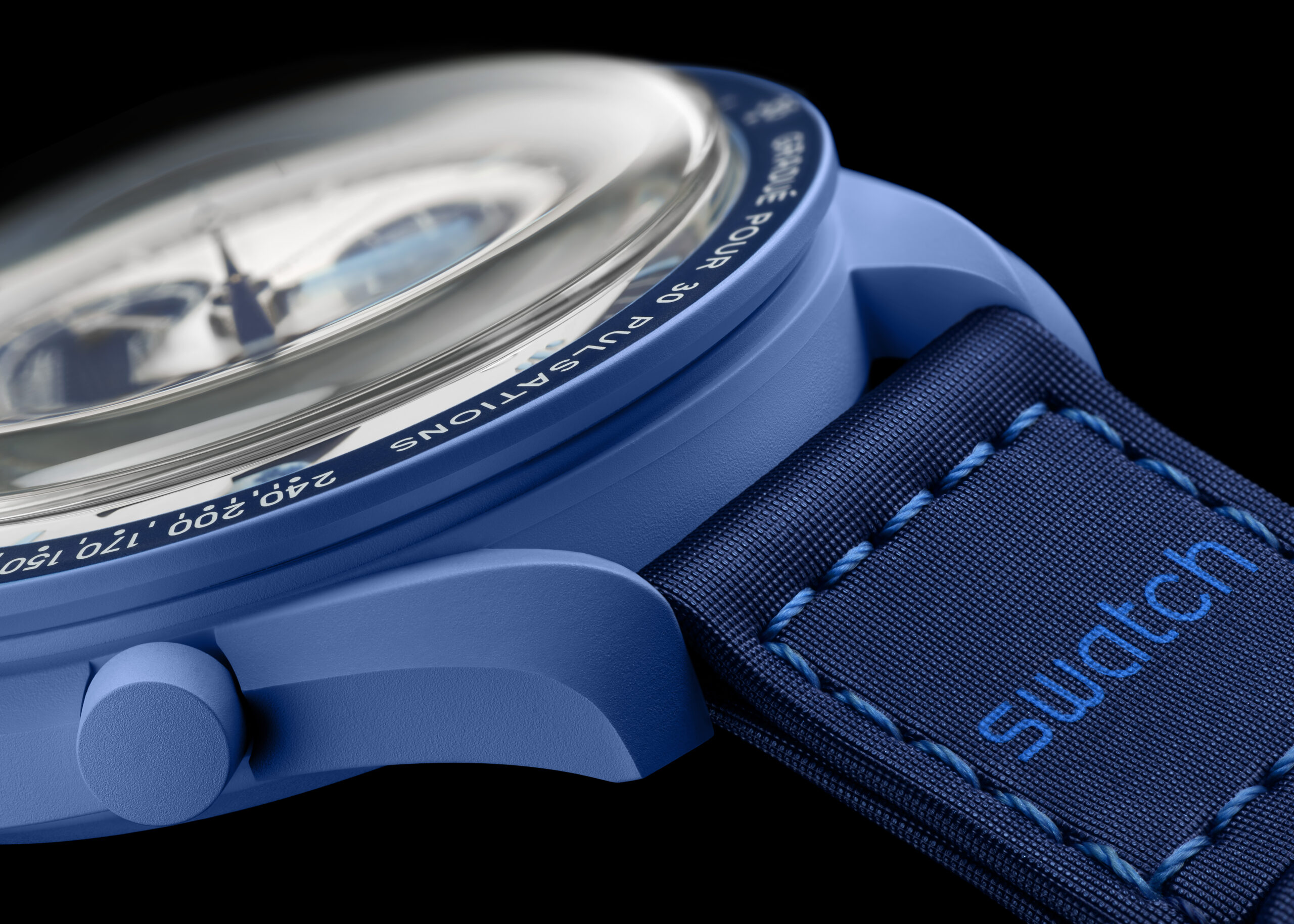 OMEGA x Swatch 全新 Bioceramic MoonSwatch 系列腕表 MISSION TO THE SUPER BLUE ...
