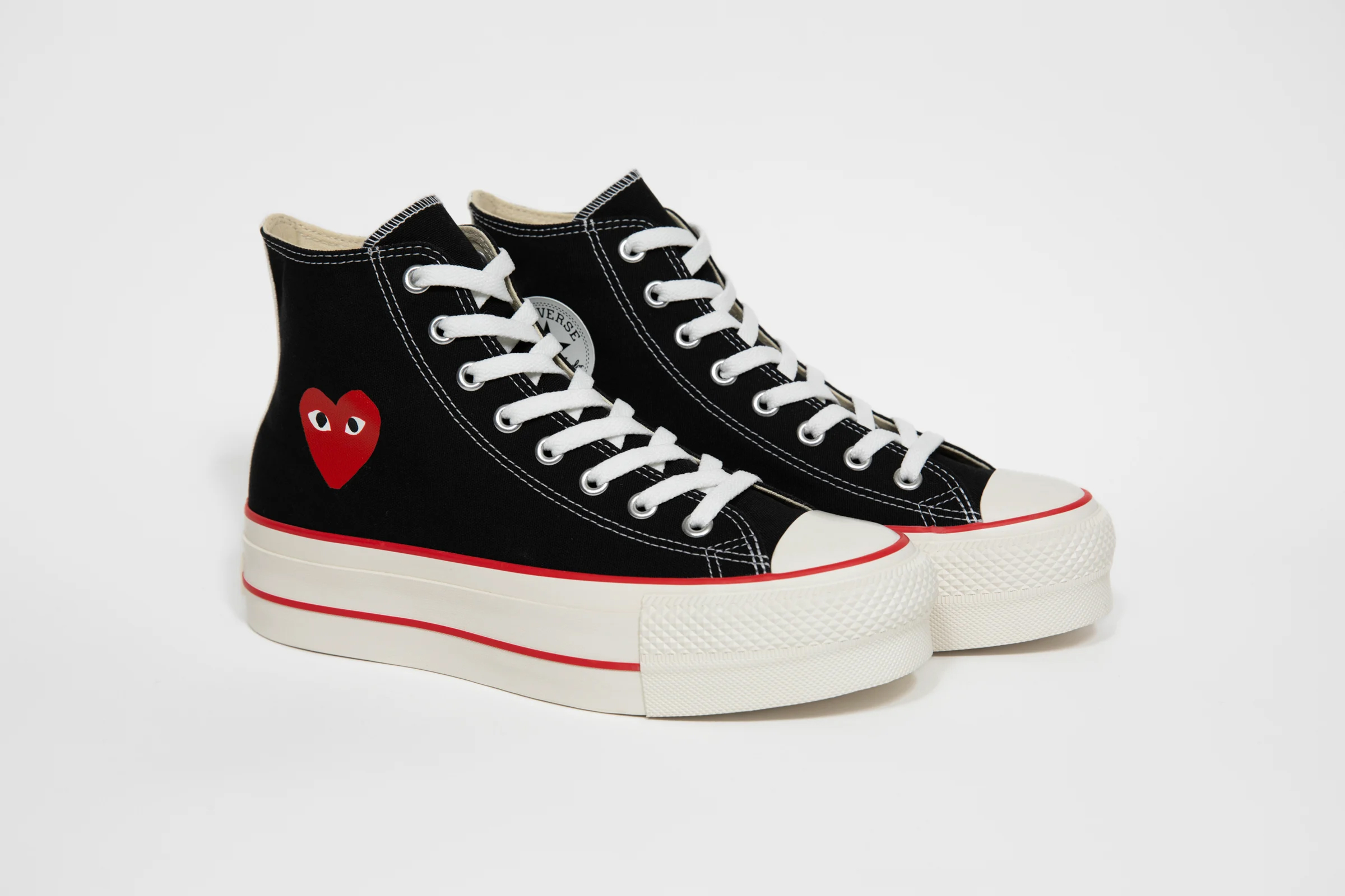 PLAY COMME des GARÇONS x CONVERSE 全新合作款来袭 – NOWRE现客