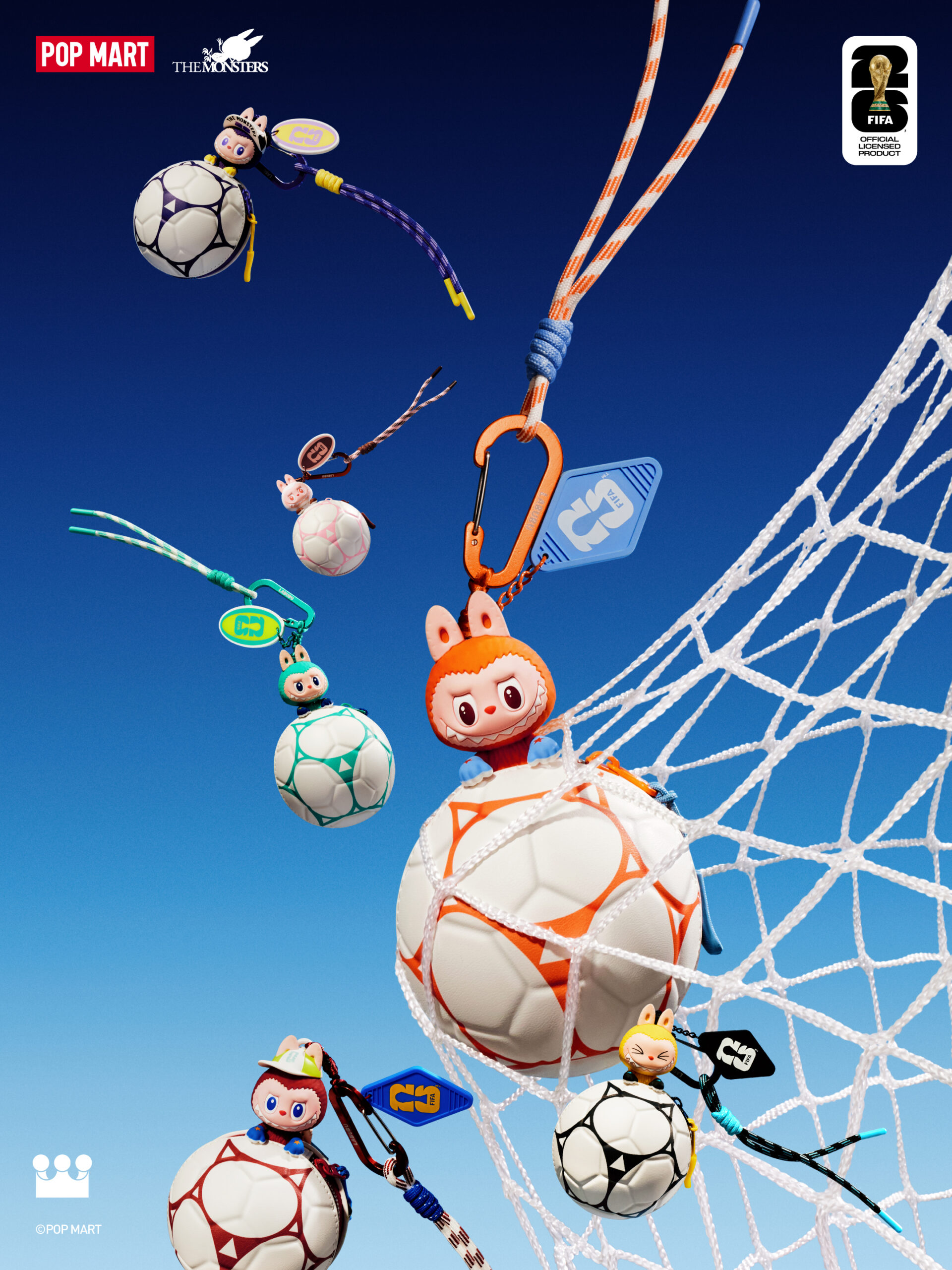 THE MONSTERS x FIFA World Cup 2026™ 联名系列热血登场 – NOWRE现客