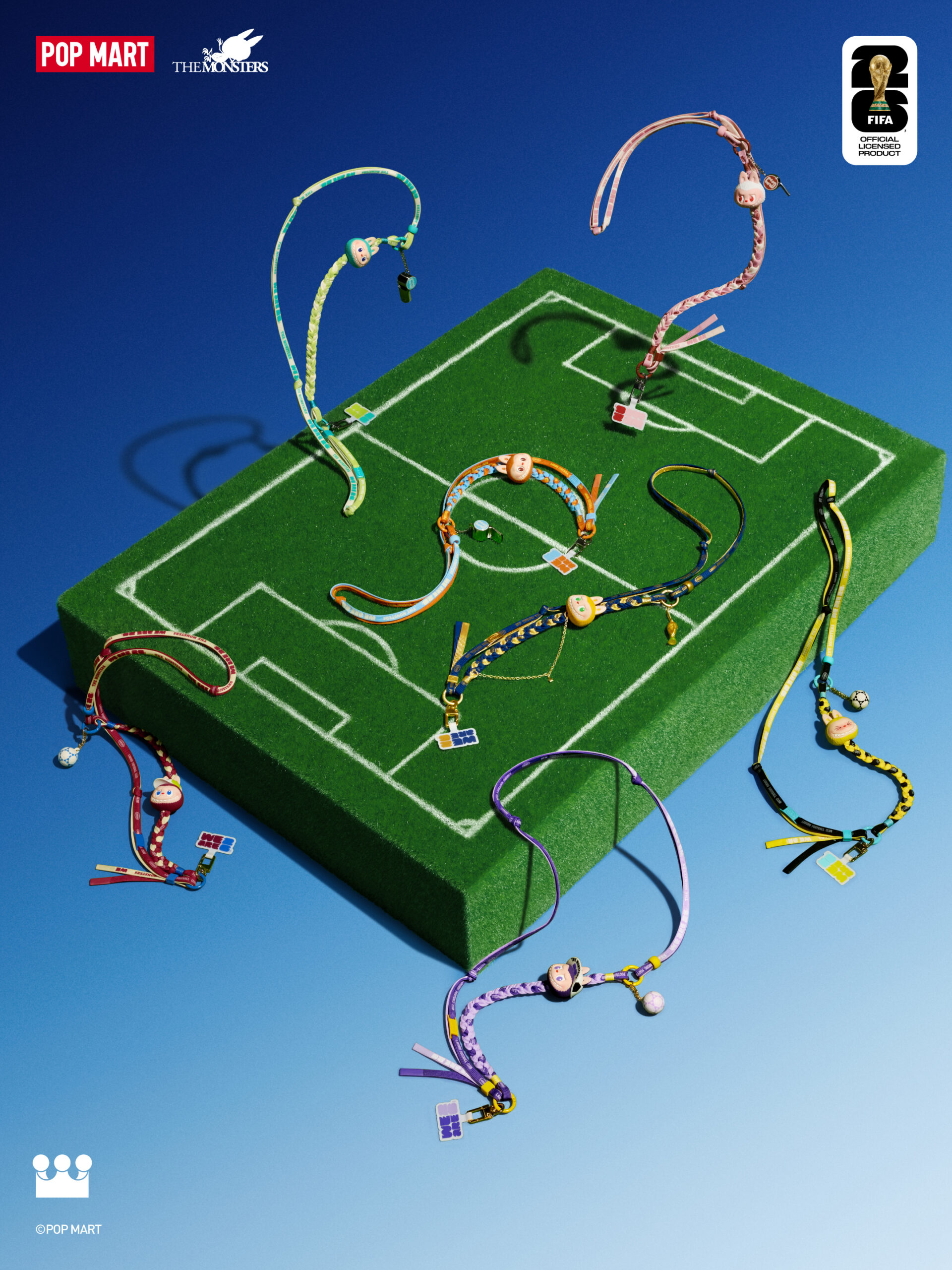 THE MONSTERS x FIFA World Cup 2026™ 联名系列热血登场 – NOWRE现客