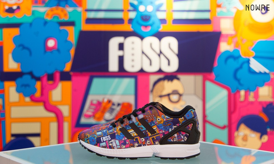 adidas Originals x FOSS SELECT 一周年纪念 ZX FLUX “ MONSTER ” 鞋款发布会 – NOWRE现客