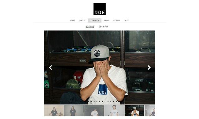 潮流店铺 DOE 官方网站正式上线 – NOWRE现客