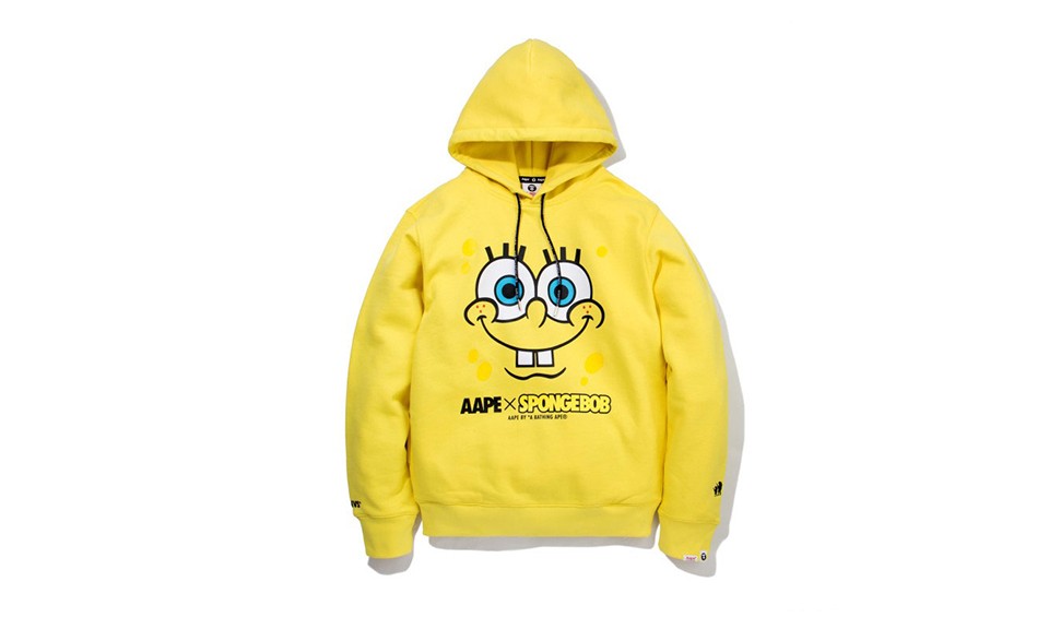 AAPE by A BATHING APE® x SpongeBob 联名系列发布 – NOWRE现客