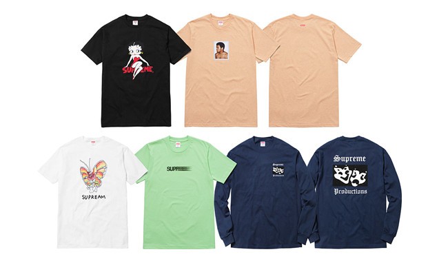 拳王阿里打头阵，Supreme 释出 2016 春季第二波 T 恤系列 – NOWRE现客